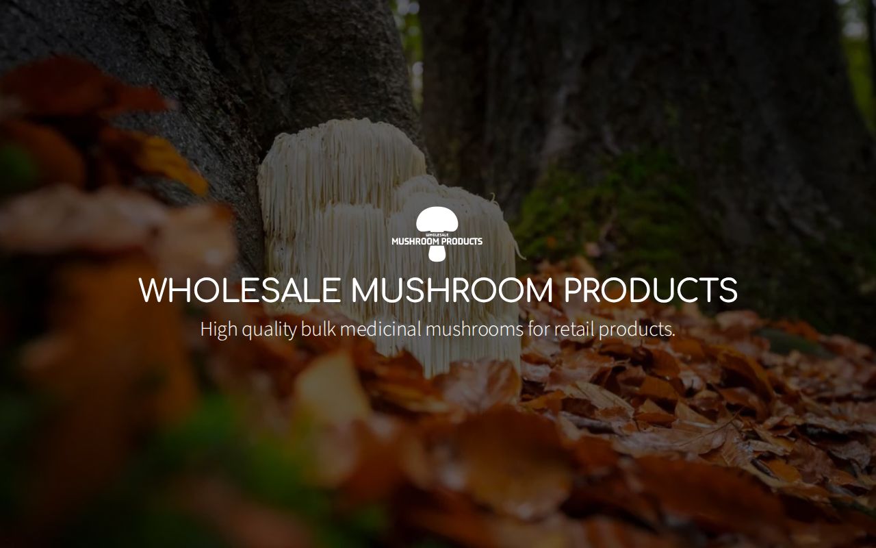 Wholesale Mushroom Products | Bulk Supply for Retail Business